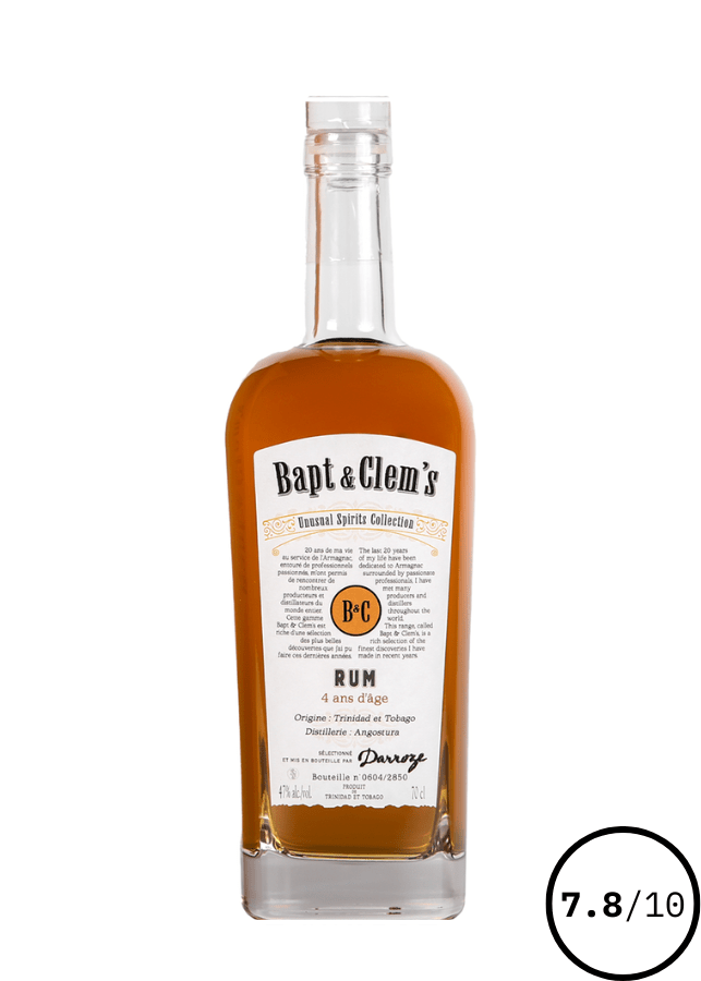 BAPT & CLEM'S Angostura 4 Ans - LE CLAN HANNIBAL | CAVISTE BAYONNE